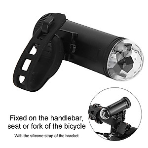 VGEBY Plastic Bike Disco Lights Bicycle Colorful Light Children Kids Entertainment Bike Dancing Lamp Cycling Accessory