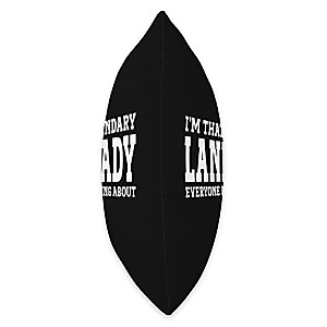 Funny Landlady Gifts Landlady Tee Birthday Gifts Job Title Employee Funny Worker Profession Landlady Throw Pillow, 18x18, Multicolor