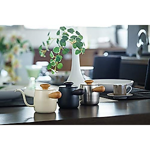 Miyazaki Seisakusho MCO-6 Miyacoffee Drip Pot, For One Cup, 0.1 fl oz (0.4 L), Not Direct Fire, Mahogany