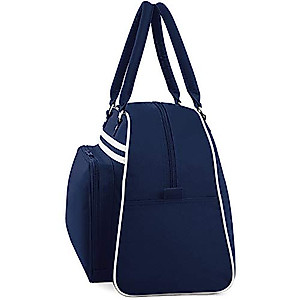 Bagbase Retro Bag (23 Liters) (One Size) (French Navy/White)