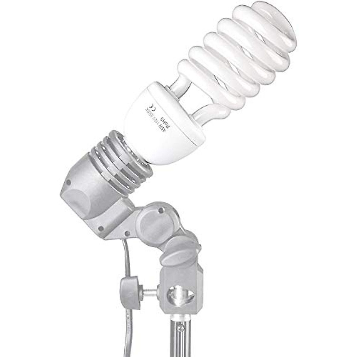 SLOW DOLPHIN Photo CFL Full Spectrum Light Bulb,2 x 45W 5500K CFL Daylight Photography Photo Video Studio Lighting(2 Packs)