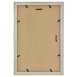 MCS Studio Gallery 11x17 Picture Frame Gray Woodgrain, Rectangle Photo Frame for Photos, Posters & Art Prints (2-Pack)