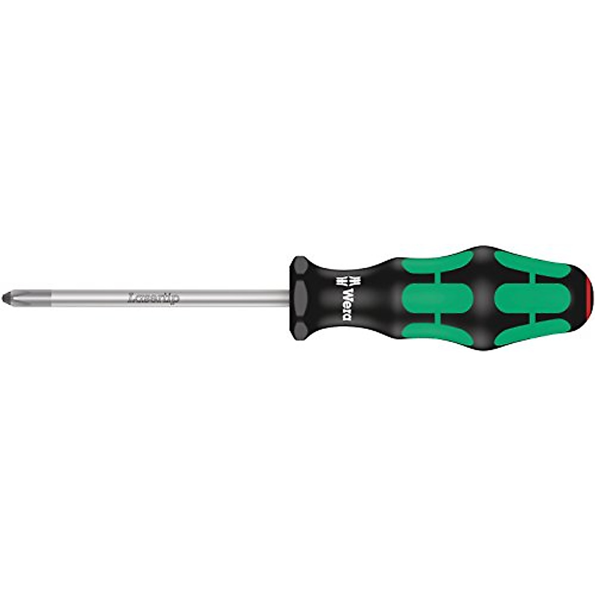 Wera - 5105650001 Kraftform Plus 334/6 Screwdriver Set with Rack and Lasertip, 6-Pieces