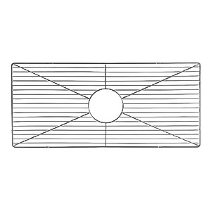 Fine Fixtures GFC3618GI Stainless steel Kitchen Sink Bottom Grid - 36 Inch Bowl.