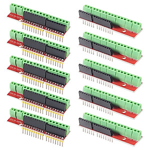 DWEII 5PCS Screw Shield V2 Expansion Board Terminal Compatible with Arduino UNO R3