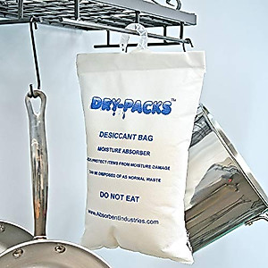 Dry-Packs 2 Kg Container Hook, Pack of 10, White, (2KGConHook-10pk)