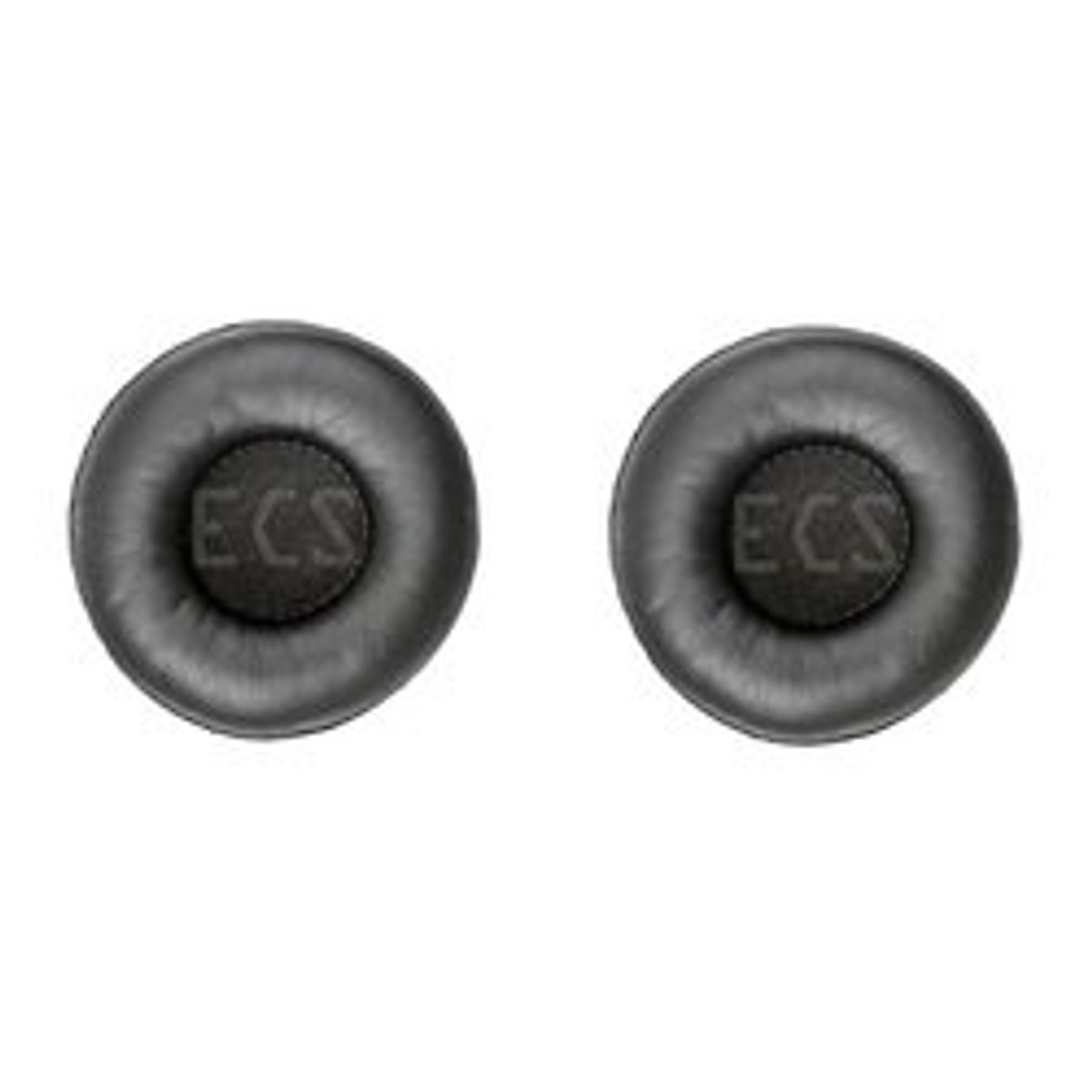 ECS OHLC Oval Foam Leatherette Ear Cushions Replacement for WordSlinger Overhead Headset Pads