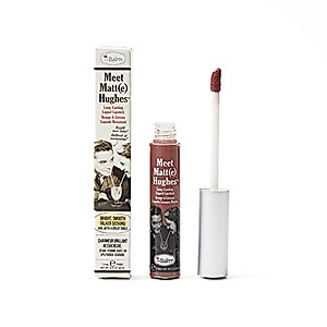 theBalm Meet Matt(e) Hughes Long Lasting Liquid Lipstick , Sincere ,0.25 Ounce