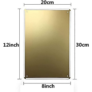 Pubertee Metal No Soliciting Sign for House Funny, No Soliciting Violators Will Be Sacrificed to The Old Gods Not The New, Gothic Decor for Bedroom, Goth Room Décor, Halloween Decorations 8x12 inch