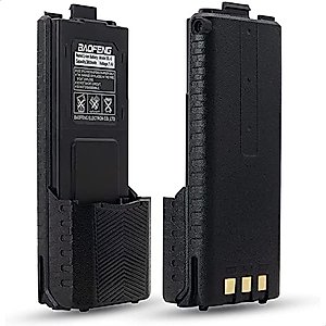 UV 5R Battery BL-5 Walkie Talkie Battery Replacement 3800mAh Li-Ion Rechargeable for Baofeng UV-5R BF-F8HP (1 Pack)