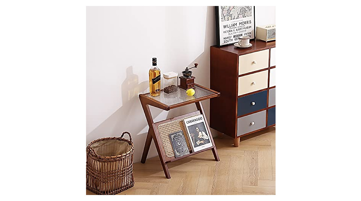 Tiita Rattan Side Table – Stylish & Functional Home Accent