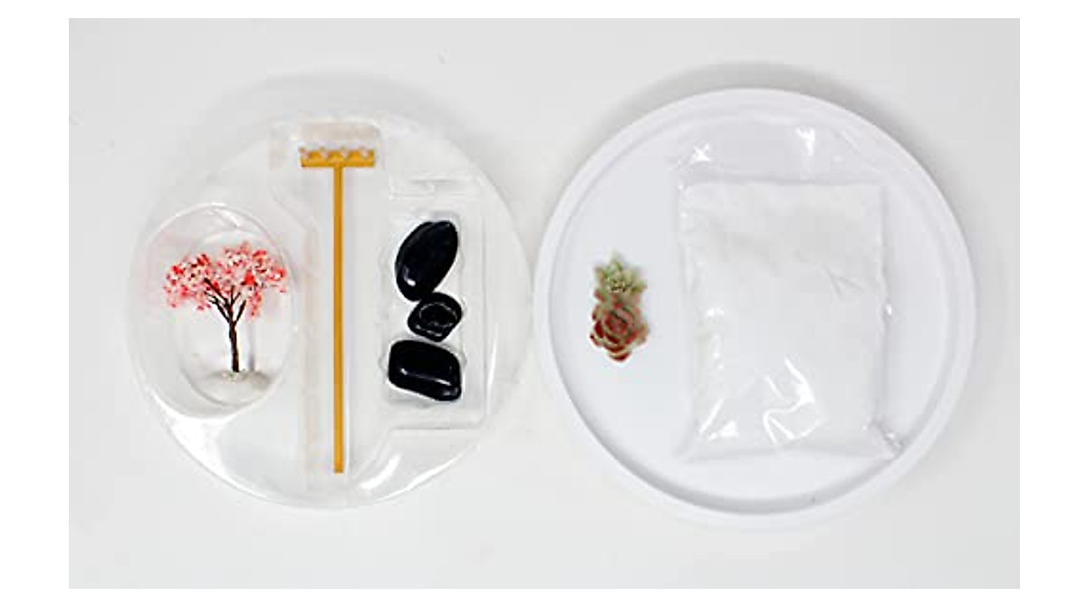 Nature's Mark Mini Zen Garden Kit for Desk - Find Your Calm