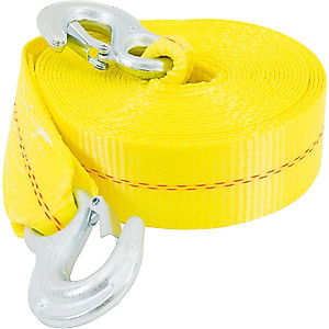 Keeper – 2” x 25’ Emergency Vehicle Towing And Recovery Strap - 5,000 lbs. Max Vehicle Weight And 12,000 lbs. Break Strength