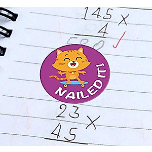 Sweetzer &amp; Orange Reward Stickers for Teachers. 1008 Stickers for Kids in 9 Designs. 1 Inch School Stickers on Sheets. Teacher Supplies for Classroom, Potty Training Stickers, Motivational Stickers