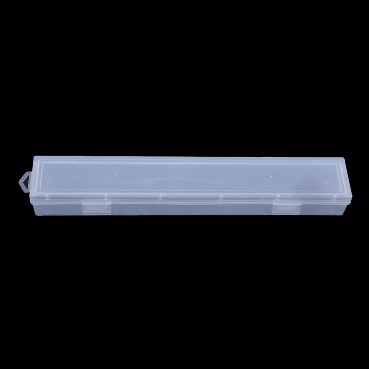 ShanLily Translucent Plastic Paint Brush Holder Long Paint Brushes Watercolor Pens Pencils Drawing Tools Storage Box Container Case