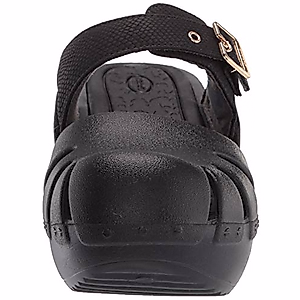 Dr. Scholl's Shoes Women's Dance On Clog, Black Snake, 8