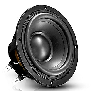 Pyle 3.5 Inch Car Audio Speaker - Single Voice Coil Subwoofer with Rubber Edge - PLMG35