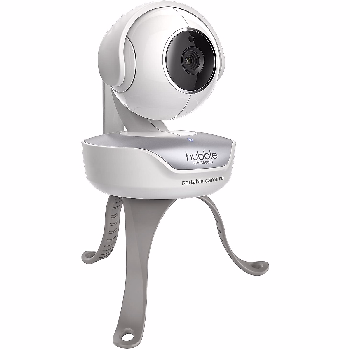 HUBBLE CONNECTED Nursery Pal Deluxe 5" Smart HD Twin Baby Monitor and 2 Cameras with Built-in Rechargeable Batteries to Use at Home Or On The Go