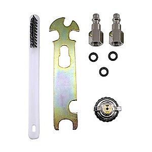 NuMax SPSC15 Pneumatic 1.5mm Tip Gravity Feed Spray Gun with 400cc Aluminum Cup , Gray