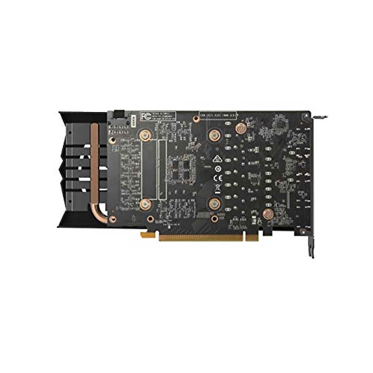 ZOTAC GeForce GTX 1660 6GB GDDR5 192-bit Gaming Graphics Card, Super Compact, ZT-T16600K-10M