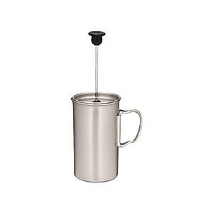 Snow Peak Titanium French Press - Ultralight Coffee Maker for Camping, Backpacking & Hiking - Camping Cookware Essential for Coffee Anywhere