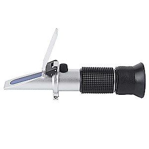Vomeko,4 in 1 Antifreeze Refractometer, Car Fluids RefractometerDevice,Aluminium Alloy Freezing Point Temperature Tester Device
