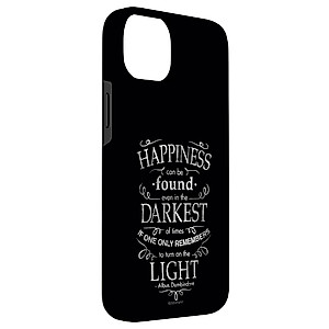 iPhone 14 Plus Harry Potter Happiness Quote Case