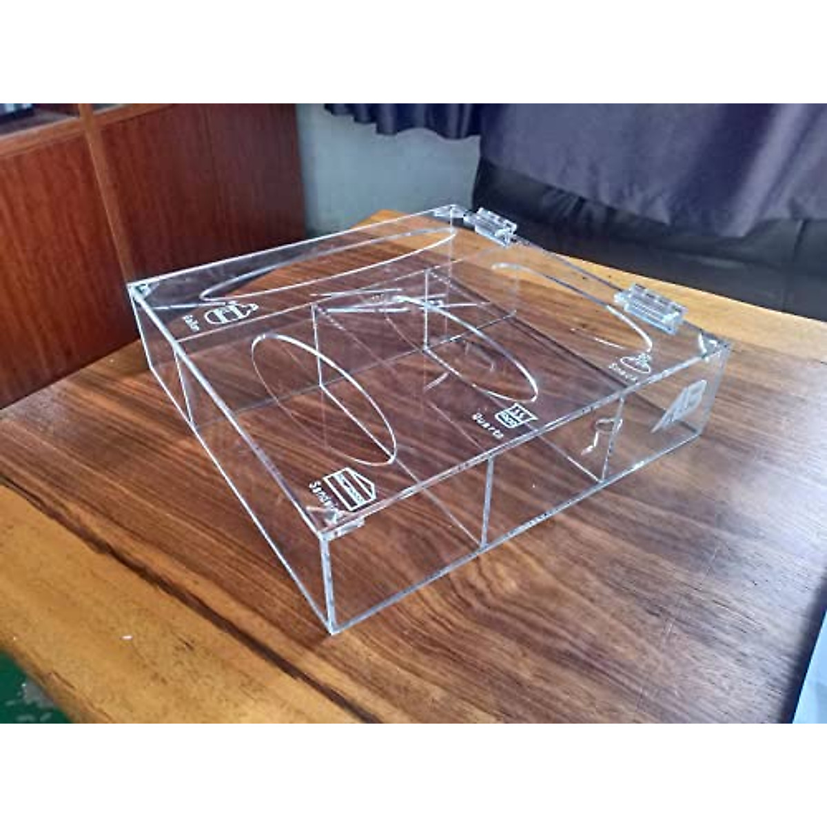 ABTIFFANY Ziplock Bag Storage Organizer, (ABT-1), 11.8x11.8x3