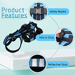 OShuKang Dog Back Brace for Dogs, Hip Brace Support for Pet, Back Brace for Dogs with IVDD, Surgery Recovery and Rehabilitation, Dog Back Disease Rrevention(S)