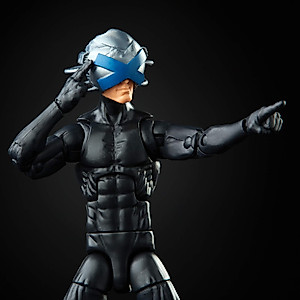 Marvel Hasbro Legends Series X-Men 6-inch Collectible Charles Xavier Action Figure Toy, Premium Design and 3 Accessories, Ages 4 and Up