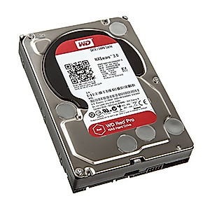 WD Red Pro 4TB NAS Hard Disk Drive - 7200 RPM SATA 6 Gb/s 64MB Cache 3.5 Inch - WD4001FFSX