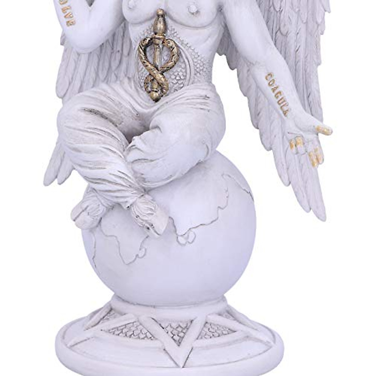 Nemesis Now B5260S0 Dark Lord 26cm White Baphomet Figurine