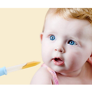 Benvo 8 Pack Liquid Dropper Silicone and Plastic Droppers Pipettes with Bulb Tip Eye Dropper 5ml for Gummy Bear Mold and Candy Molds Gelatin Maker, Oil Science, Crafts Projects (with Cleaning Brush)