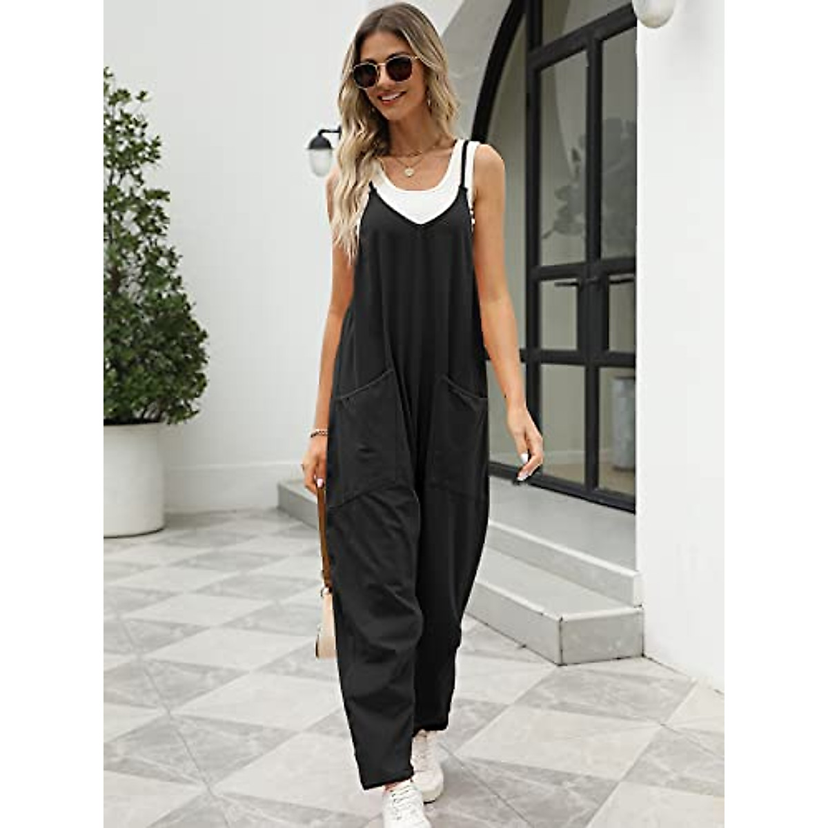 Jumpsuits for Women Casual Summer Rompers Maternity Clothes Baggy Harem Overalls Onesie Jumpers Comfy Dressy Outfits 2023