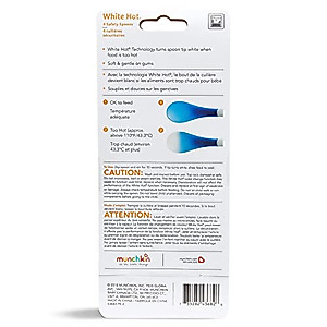 Munchkin® White Hot® Safety Baby Spoons, BPA Free, 4 Pack