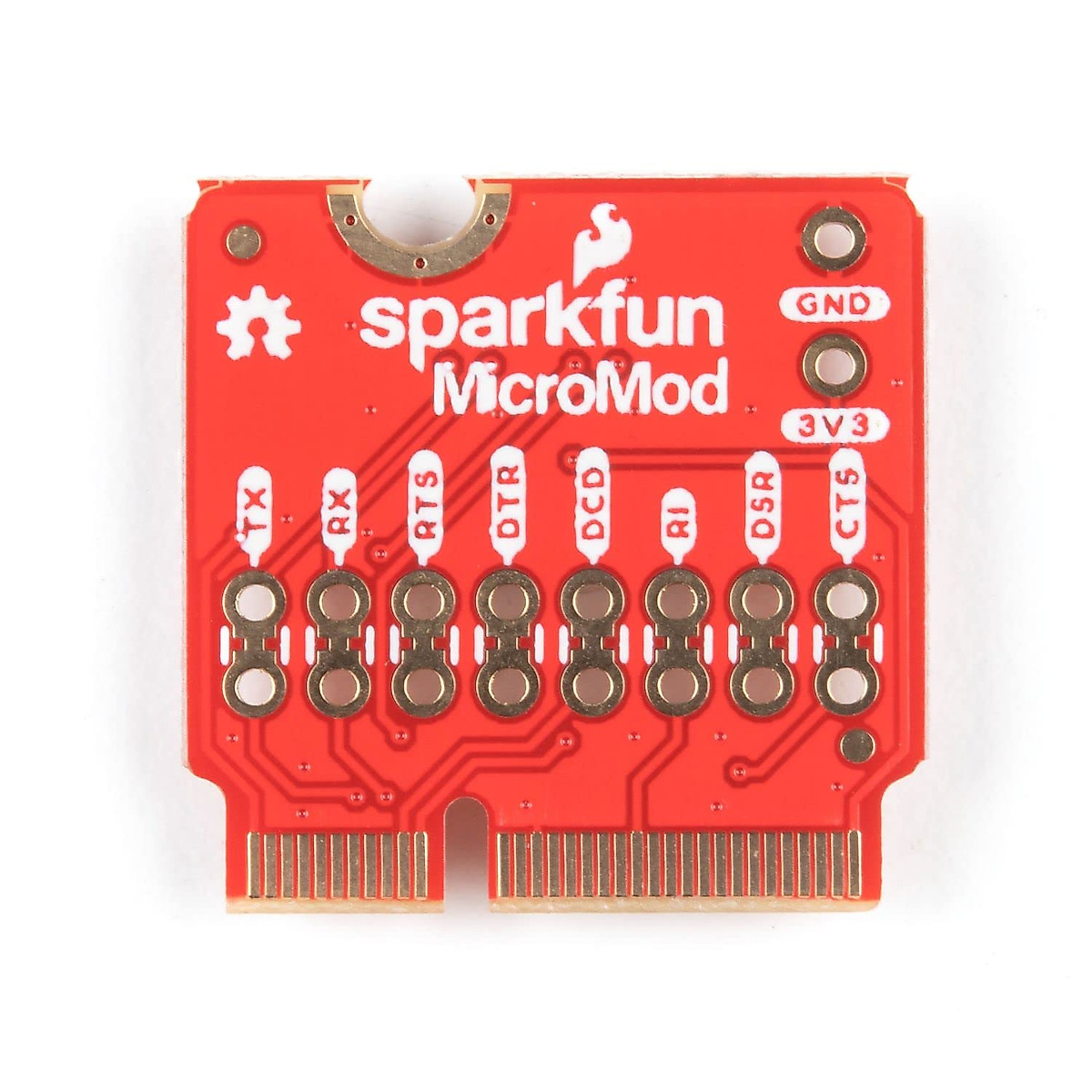 SparkFun MicroMod Update Tool-CH340C USB-Serial Converter 8 Pairs of PTH Connections w/Split pad Jumper Links 3.3V Interface MicroMod Asset Tracker Carrier Board or SARA-R510M8S Module USB-C
