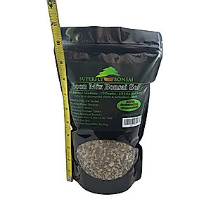 Boon Bonsai Soil Mix - Inorganic Substrate with Pumice, Lava and Akadama - 1.25 Dry Quarts