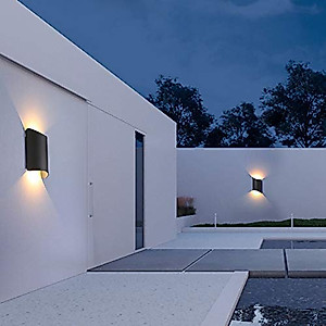 ZUQIEE 14W LED Wall Light Outdoor Waterproof Wall Lamp Motion Sensor Lamp Indoor Lamps Courtyard Garden Porch Lamp Home Hotel Decoration Lights Wall Lamp