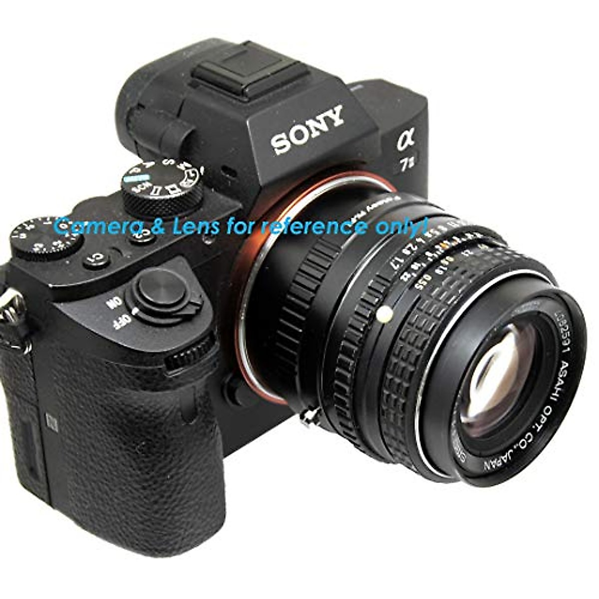 Fotasy PK Lens to E Mount Adapter, K Mount E Adapter, PK FE Adapter, Compatible with Pentax K Lens Sony a7 a7R a7s II III IV a9 a7c Alpha 1 a6600 a6500 a6400 a6300 a6100 a6000 a5100 a5000 a3500 ZV-E10