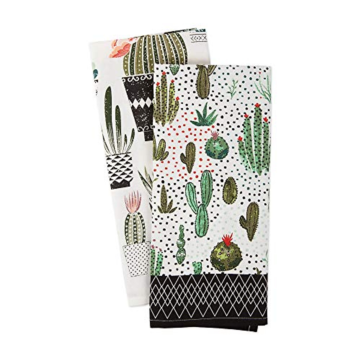 DII Urban Cactus Kitchen Collection, 18x28, Urban Oasis 2 Piece