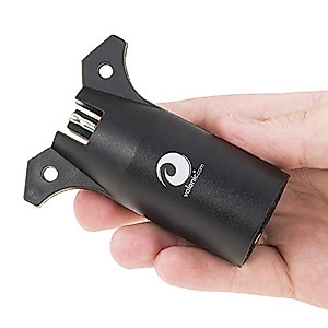 valonic Trailer Light Adapter - 7 Way Flat Blade to 4 Way Pin - for Trailer Tow Hitch - Towing adaper