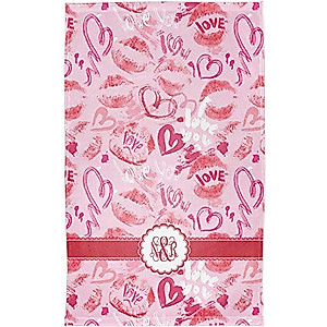 RNK Shops Lips n Hearts Finger Tip Towel - Full Print (Personalized)