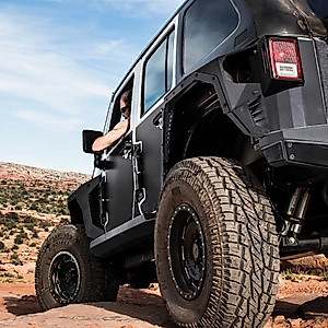 Smittybilt 76883 - XRC Gen2 Front Armor - Fits 07-18 Wrangler JK, 2 & 4 Door