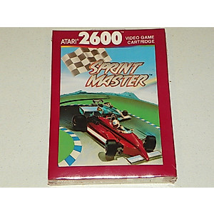 ATARI 2600 Video Game Cartridge -- Sprint Master SprintMaster -- New Old Stock -- Factory Sealed