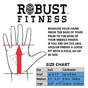 ROBUST FITNESS Genuine Leather Hand Grips for Gymnastics & Cross-Training, Pull-ups, Weightlifting, WODs with Neoprene Wrist warps. Palm Shield from Rips & Blisters. (Camouflage, Medium)