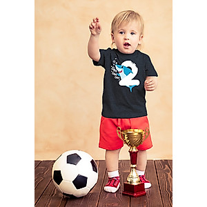 2nd Birthday Shirt boy Baby Shark Second Two 2 Year Old Toddler Outfit Shark doo (US, Age, 3 Years, Charcoal Black - Blue Shark)