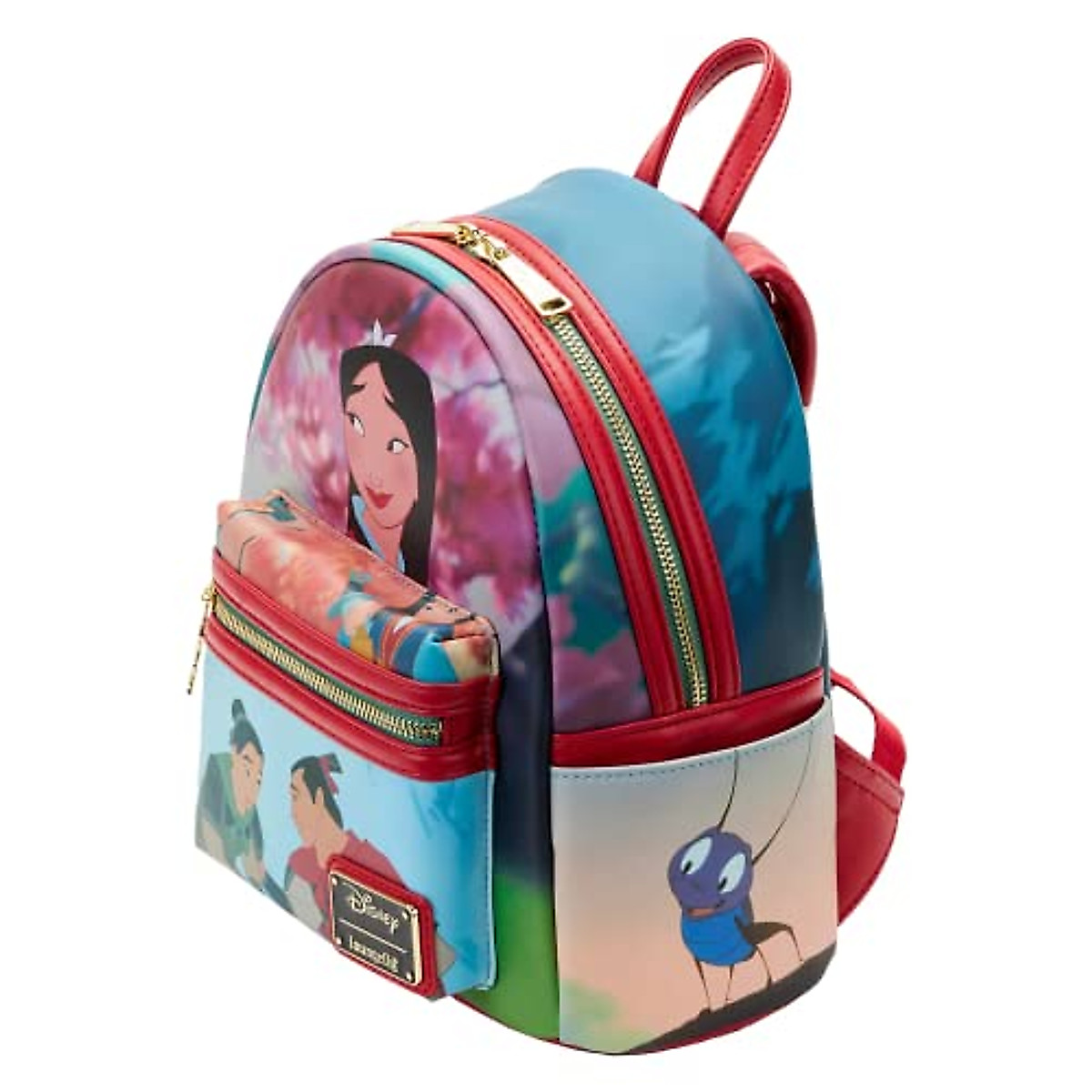 Loungefly Disney Mulan Princess Scene Double Strap Shoulder Bag