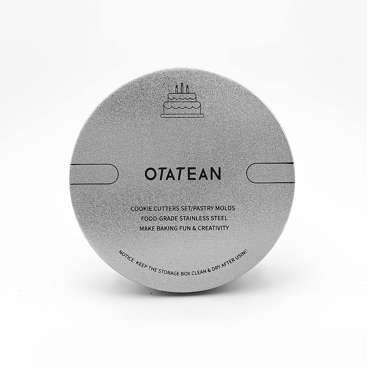 OTATEAN Cookie Cutters Food-Grade Stainless Steel Leaves Cookie Cutters Tear Shape Mold Pastry Baking Mould Raindrop Shape Cutter Set for Sugar, Cake, Pies, Snacks, Donuts, Bread Decoration (10 sets)