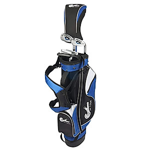 Confidence Golf Junior Golf Clubs Set for Kids Age 8-12 (4' 6" to 5' 1" Tall) - Lefty