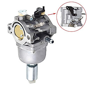 Carburetor Carb Kit Replacement for Troy Bilt 42 Inches Riding Mower Replacement for Briggs & Stratton 17.5 I/C OHV Engine Lawn Mower Tractor Tune-Up Kit
